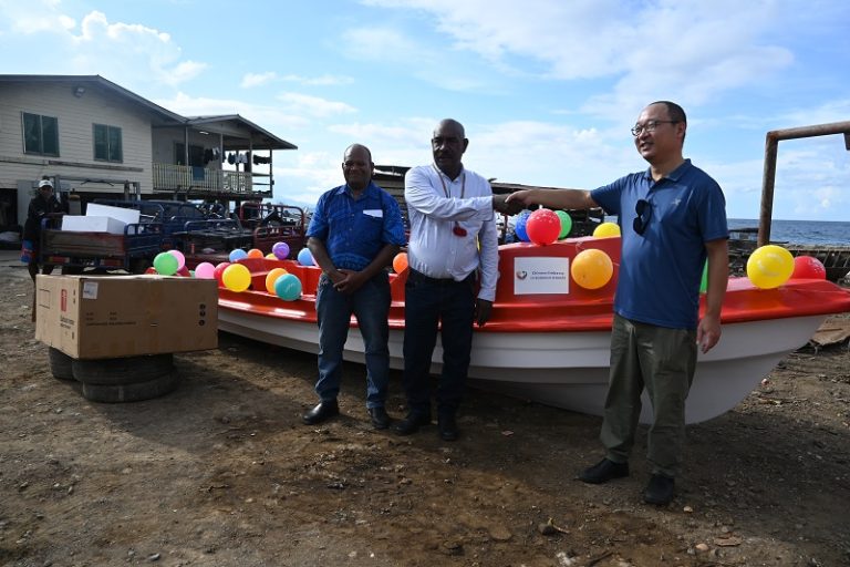 New medical transport boat handover boosts healthcare access in Ndai ...